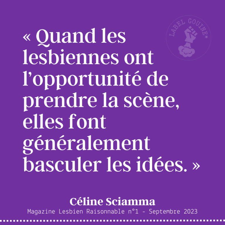 Céline Sciamma – Citation – Label Gouine*